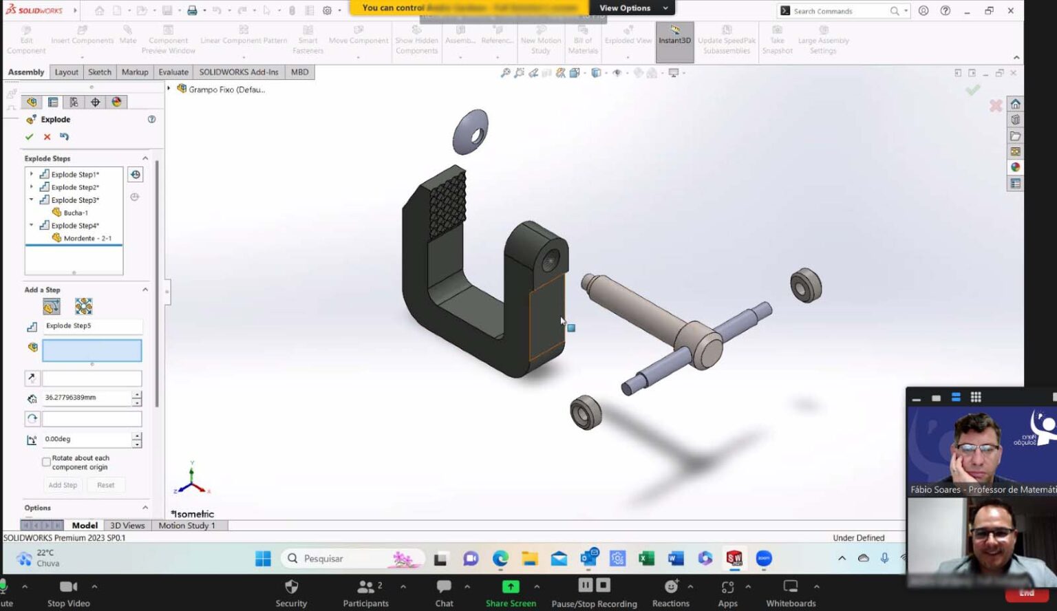 Aula Particular SolidWorks do Básico ao Avançado Parcele em 12x